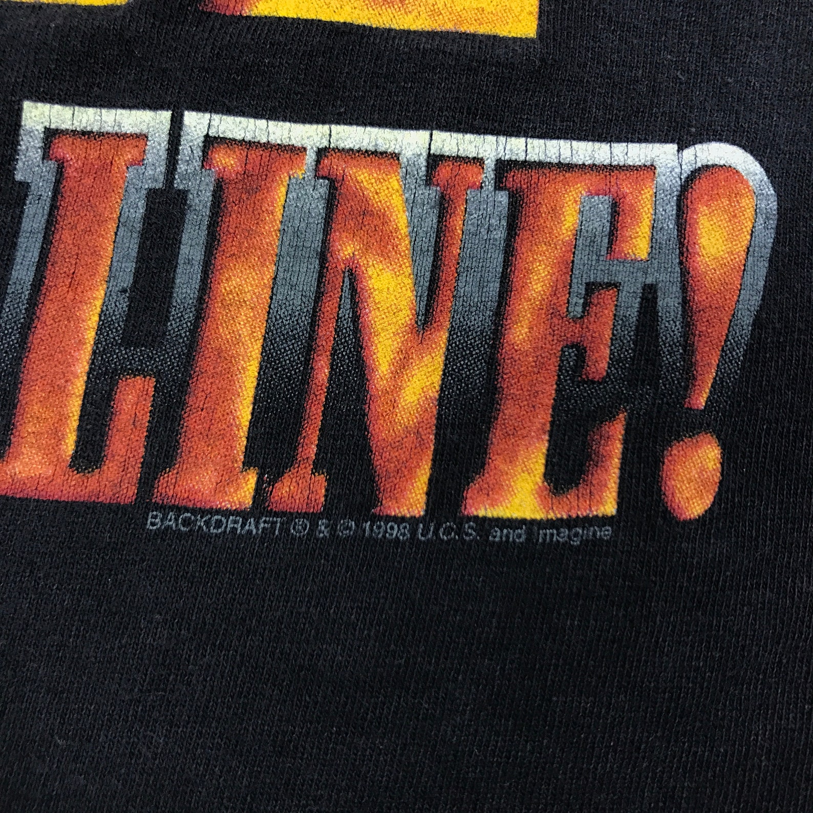 Vintage BACKDRAFT 1998 Promo Movie T-shirt - Etsy