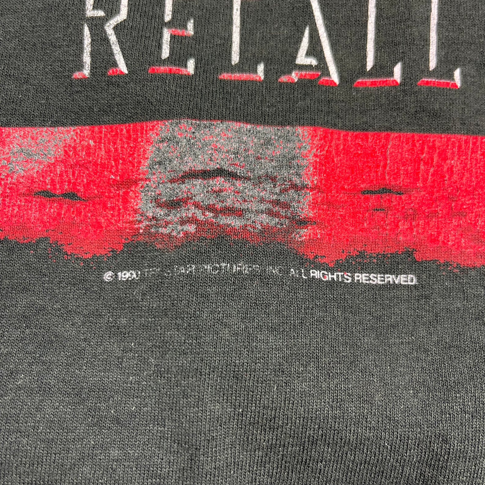 Vintage Total Recall Promo Movie 90’s Single Stitch T-shirt Size L - Etsy