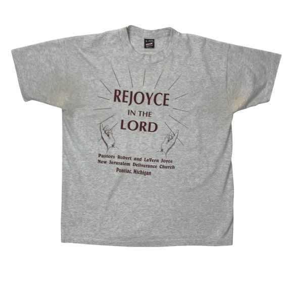 Vintage Jesus Rejoyce in the Lord Christ Bible Verse God - Etsy