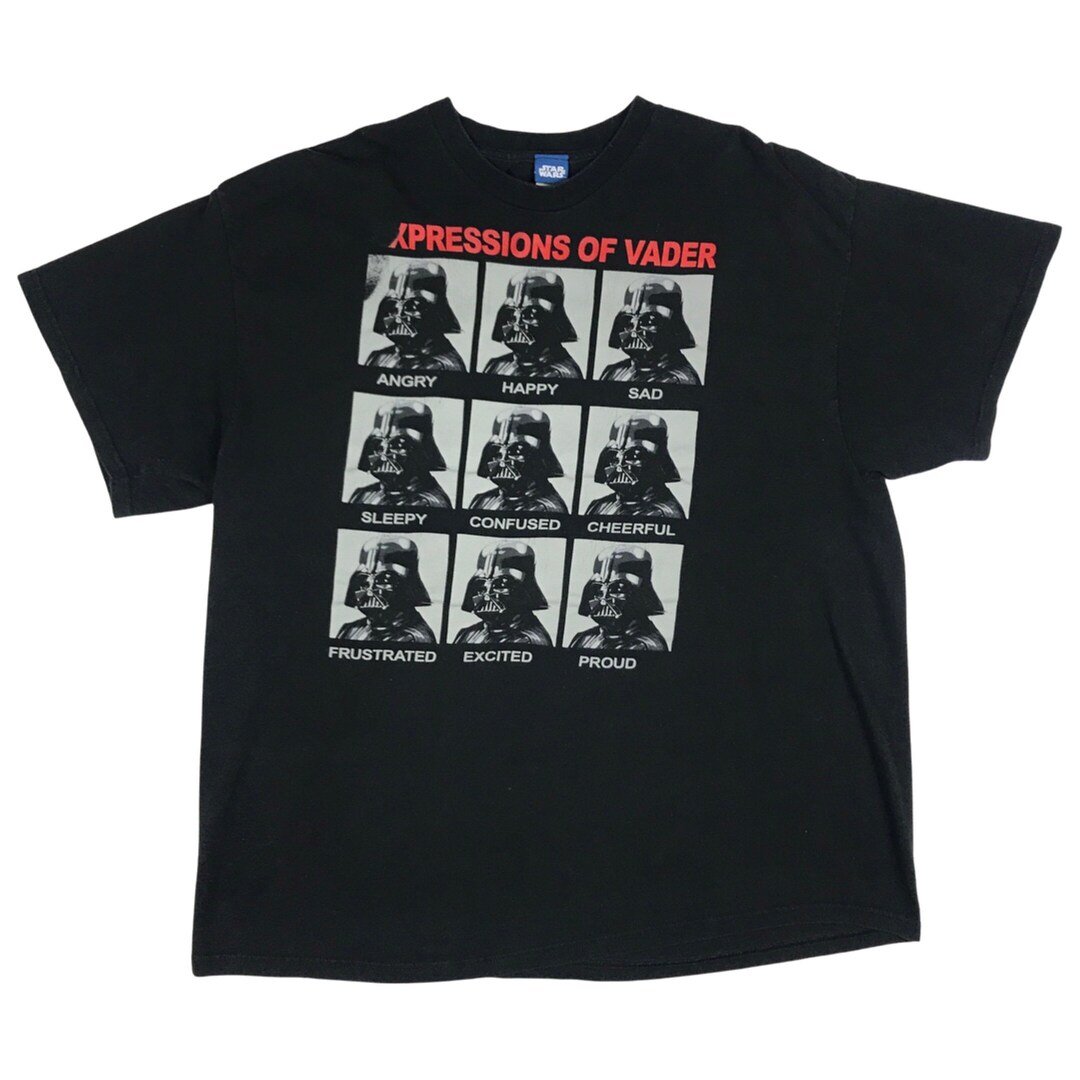 Vintage Expressions of Vader Star Wars T-shirt Size XXL - Etsy