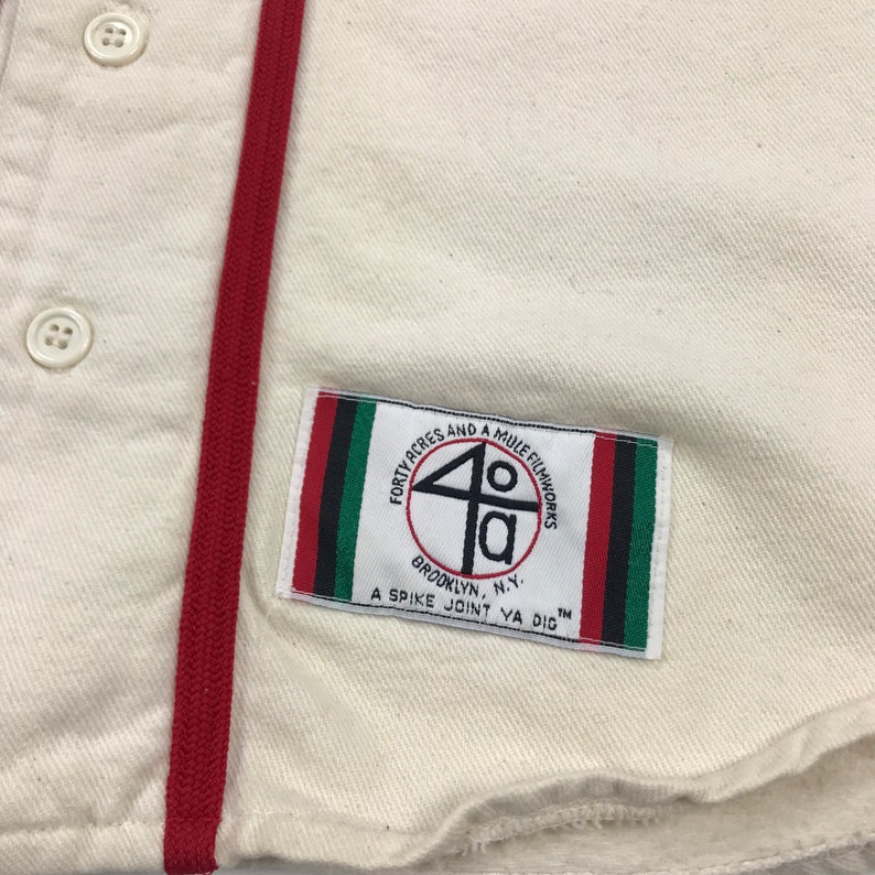 Vintage 40 Acres and a Mule Signed by Spike Lee Baseball Jerseys Size L ...