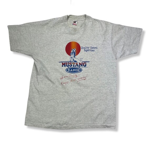 Vintage Mustang Ranch 1984 USA made single stitch T-s… - Gem