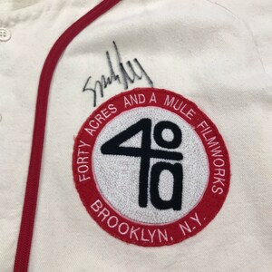Vintage 40 Acres and a Mule Signed by Spike Lee Baseball Jerseys Size L ...