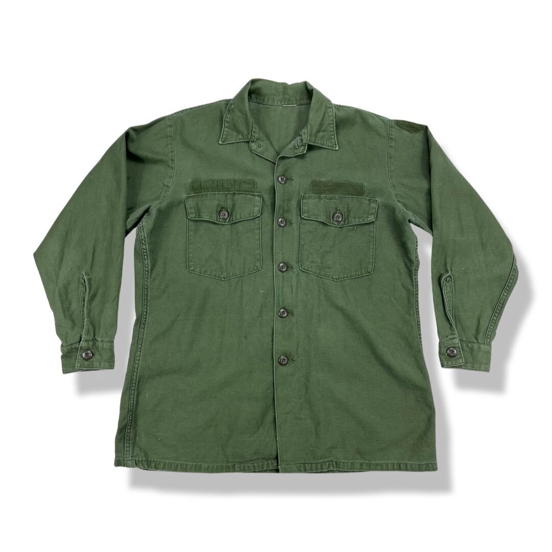 Vintage US Army Americana Work Shirt Jacket Size XL - Etsy