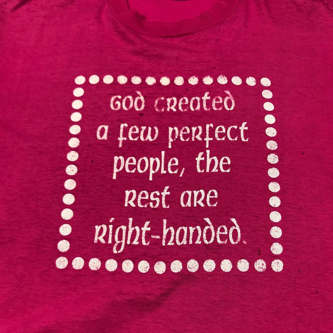 Vintage God Created A Few Perfect People Jesus Christ Bible Verse ...