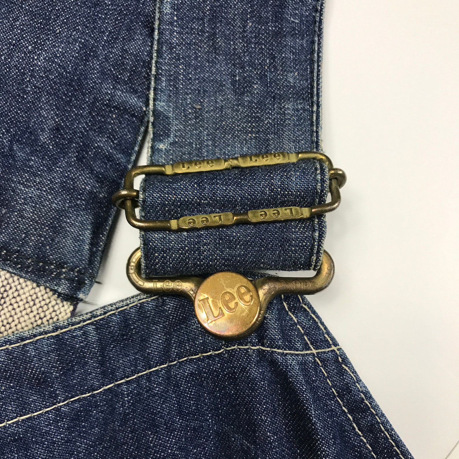 Vintage 60s LEE Union Made USA Made All Cotton Dark Denim - Etsy