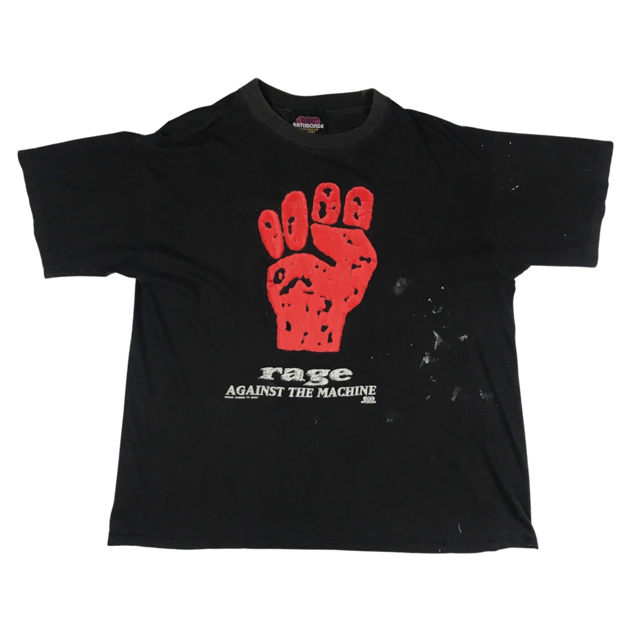 Vintage Rage Against the Machine Fist Molotov Cocktail Giant Vintage Rage Against the Machine Fist Molotov Cocktail Giant