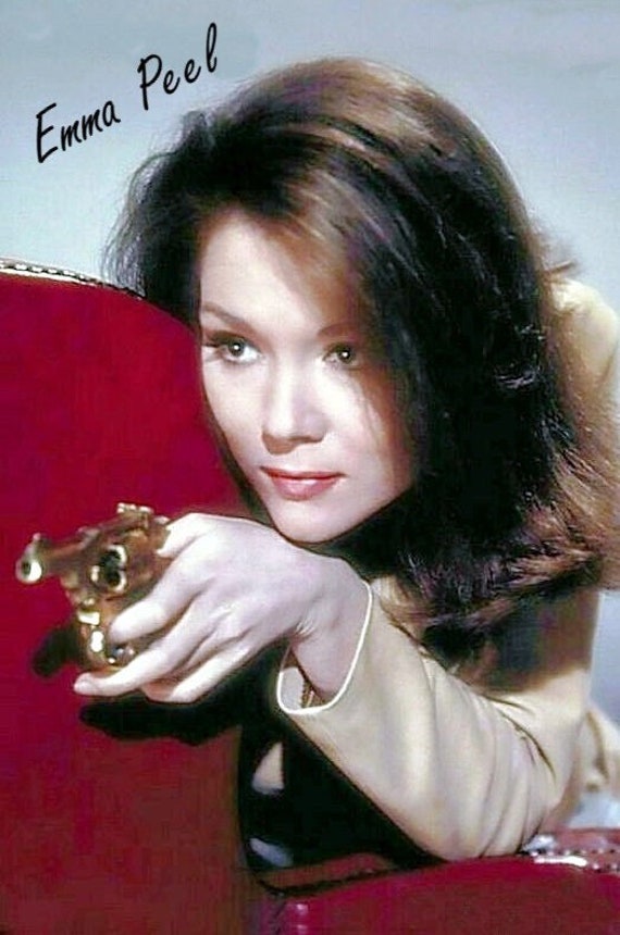 Rare Vintage Diana Rigg as Emma Peel in The Avengers … - Gem