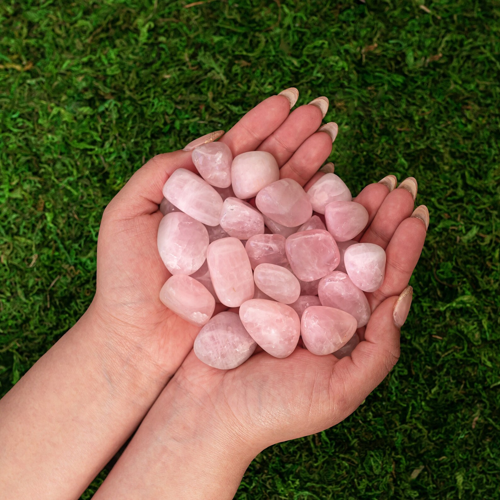 Smooth Rose Quartz Crystal Natural Tumbled Gemstone Healing - Etsy