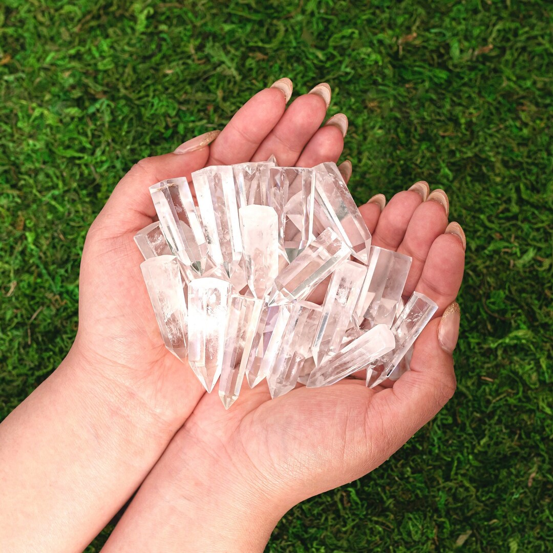 Clear Quartz Single Terminated Point Clear Quartz Tower Crown Chakra ...
