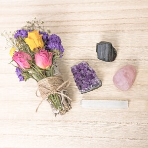 A Gift for Moms for My Mother Floral Sage Bouquet Spiritual, Chakra ...