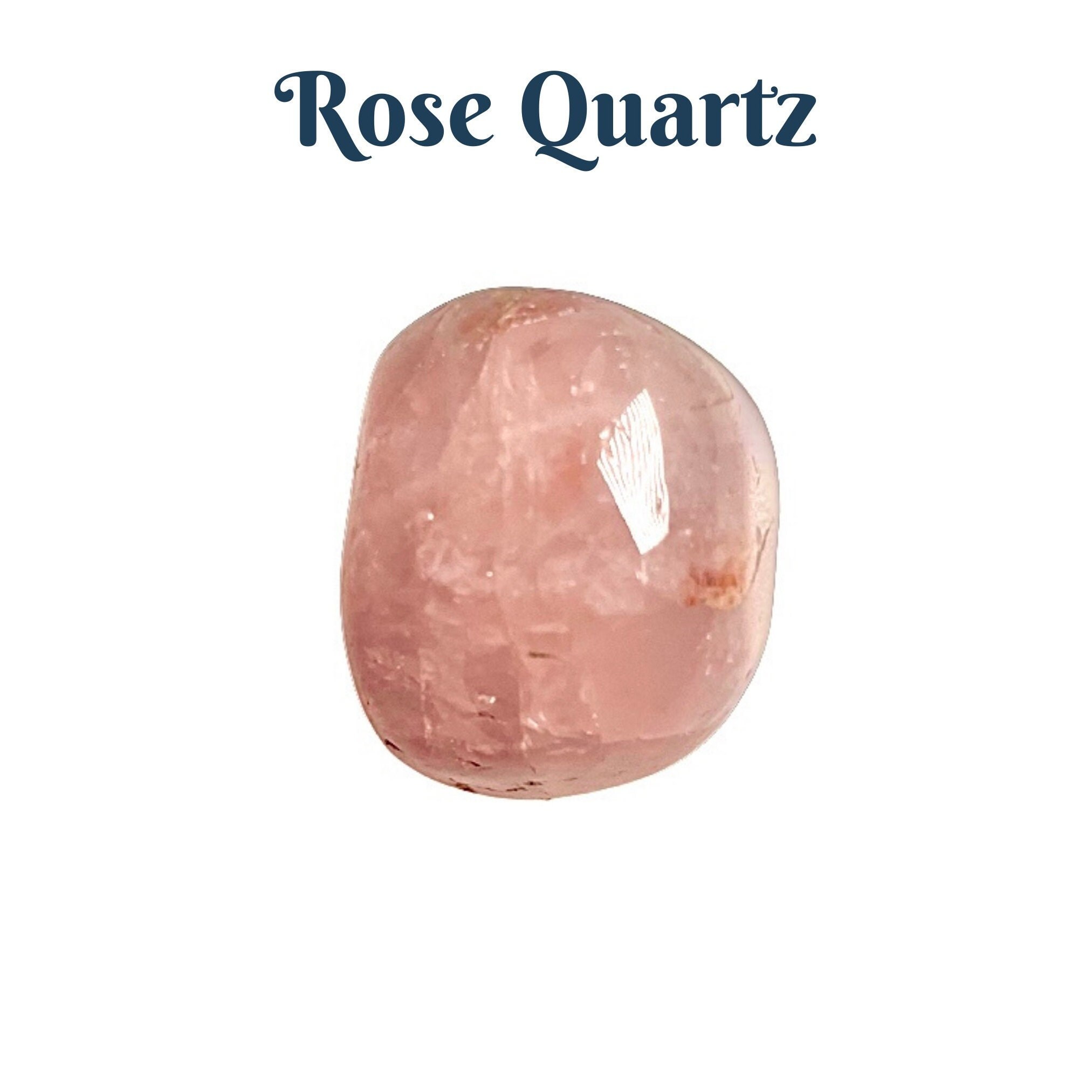 Smooth Rose Quartz Crystal Natural Tumbled Gemstone Healing - Etsy