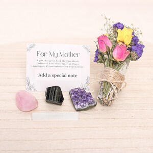A Gift for Moms for My Mother Floral Sage Bouquet Spiritual, Chakra ...