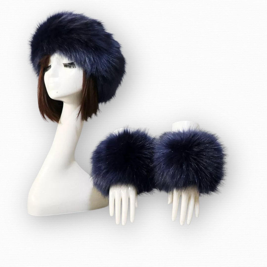 Winter Headband Cuff Set - Etsy