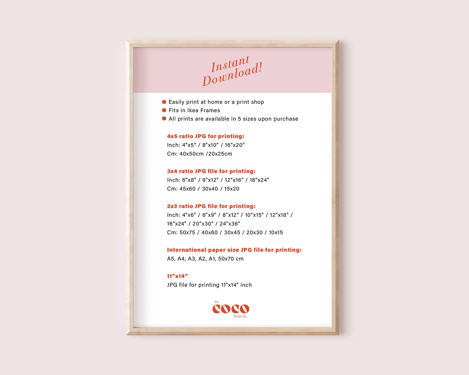 Modern Fern Artwork Boho Digital Print Hand-drawn Art - Etsy