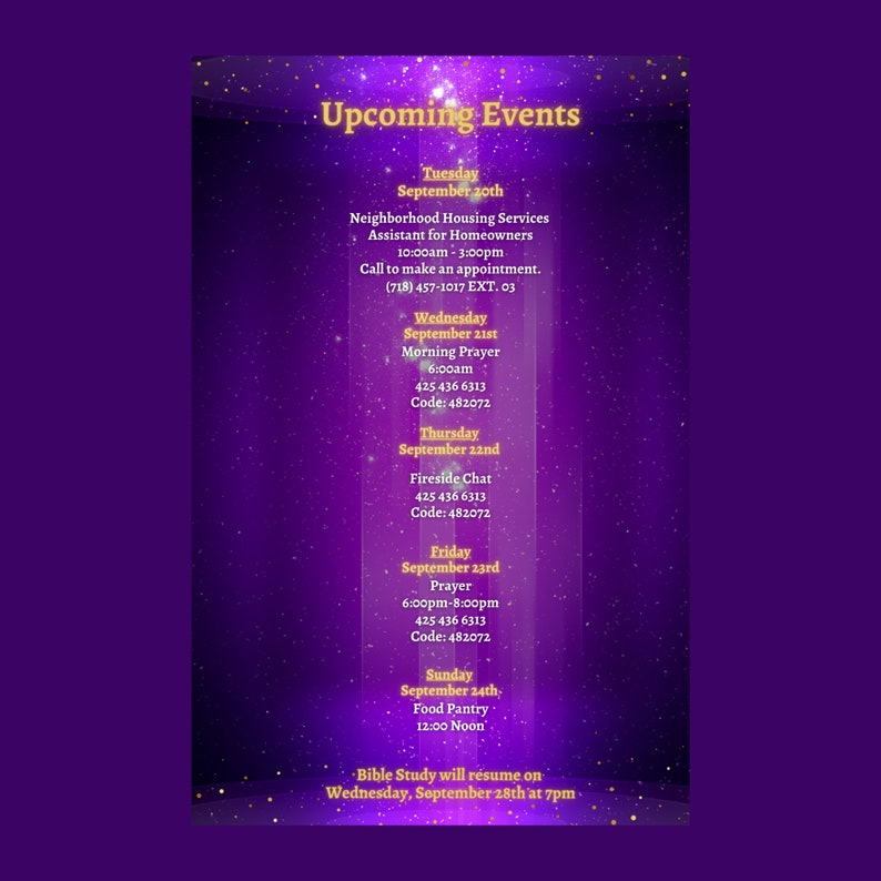 Church Anniversary Program Template | 11 X 8.5 | CANVA PRO | Editable ...