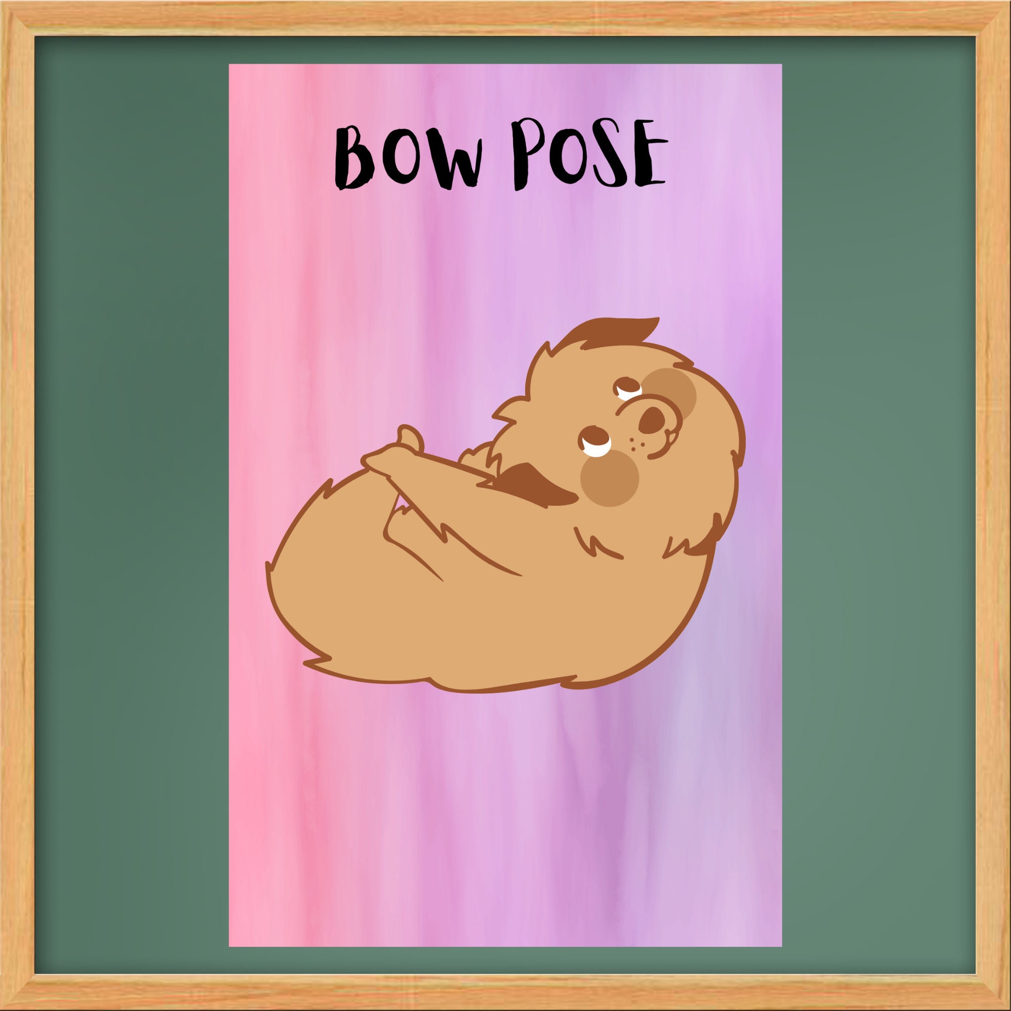 Animal Yoga Kids Flash Cards | Printable Digital File - Etsy