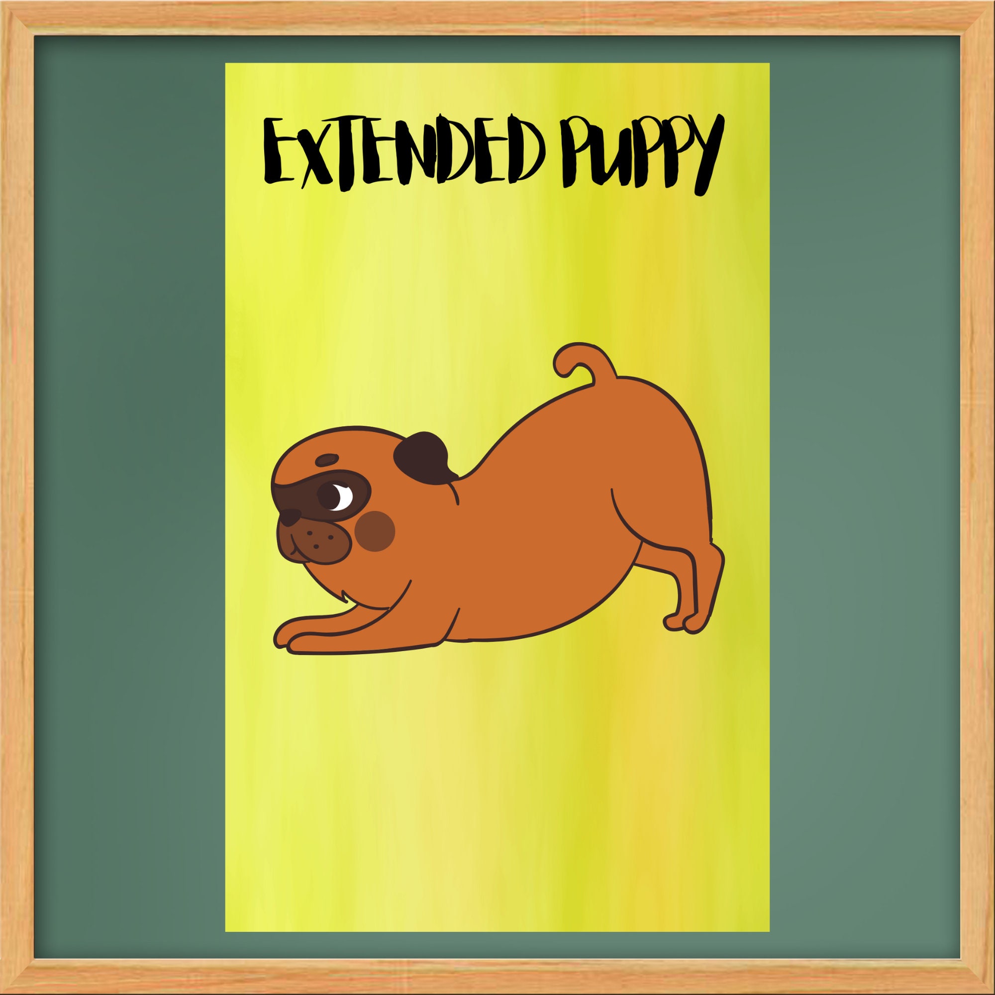 Animal Yoga Kids Flash Cards | Printable Digital File - Etsy