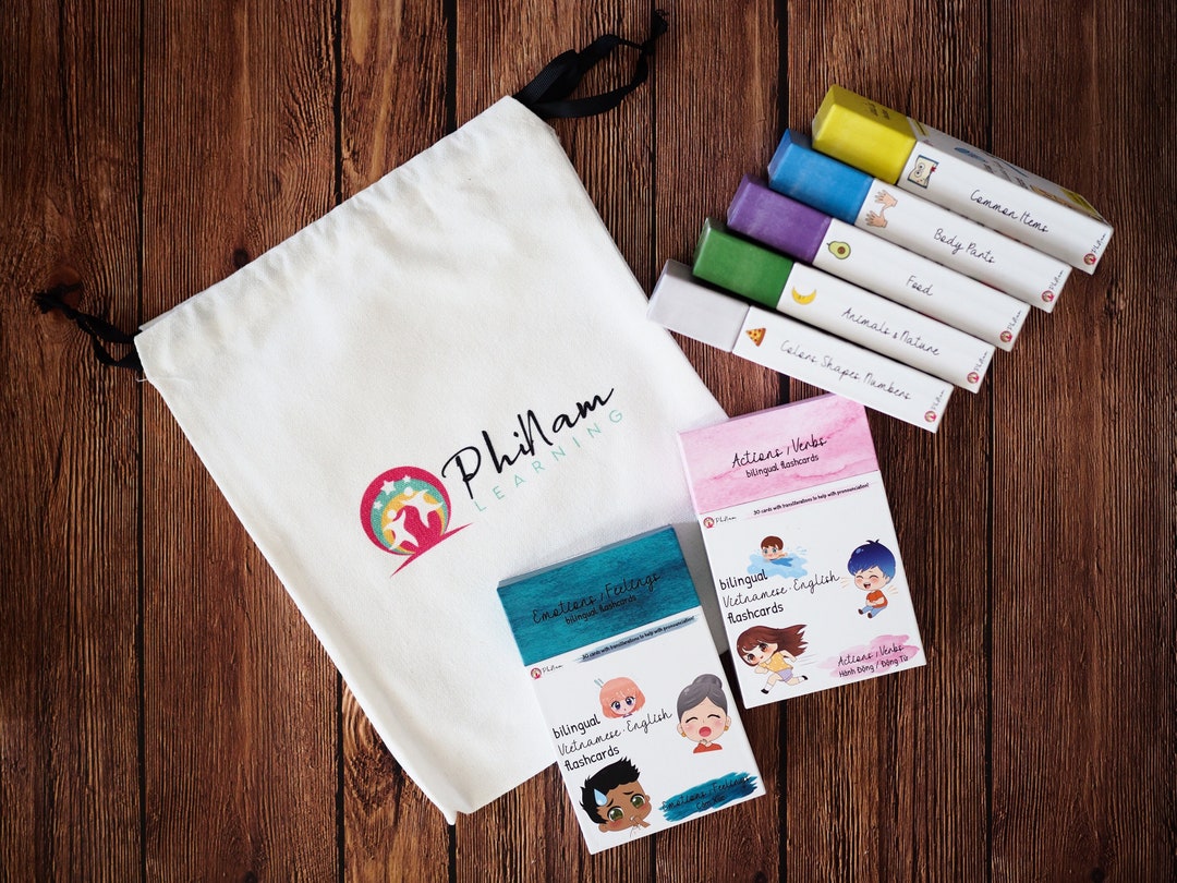 Bilingual Package No. 2 = Full Set Bilingual Flashcards (basics ...