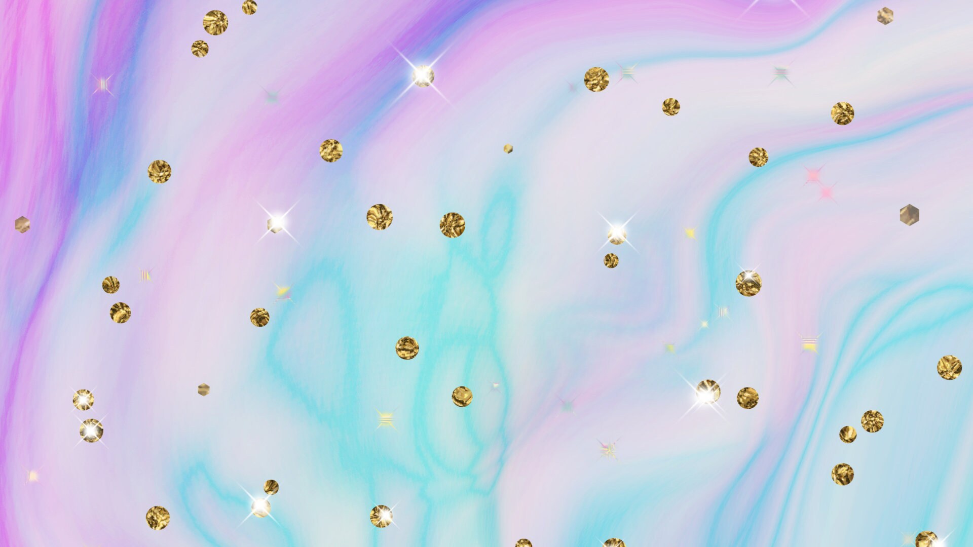 Glitter Unicorn Digital Paper, Unicorn Pattern, Unicorn Paper Pack ...