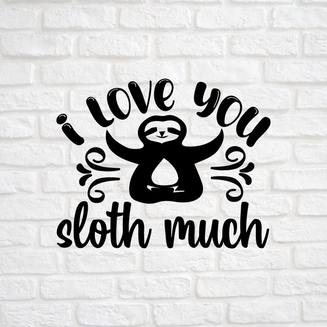 Sloth Svg Sloth Clip Art Bundle Funny Sloth Svg Bundle - Etsy