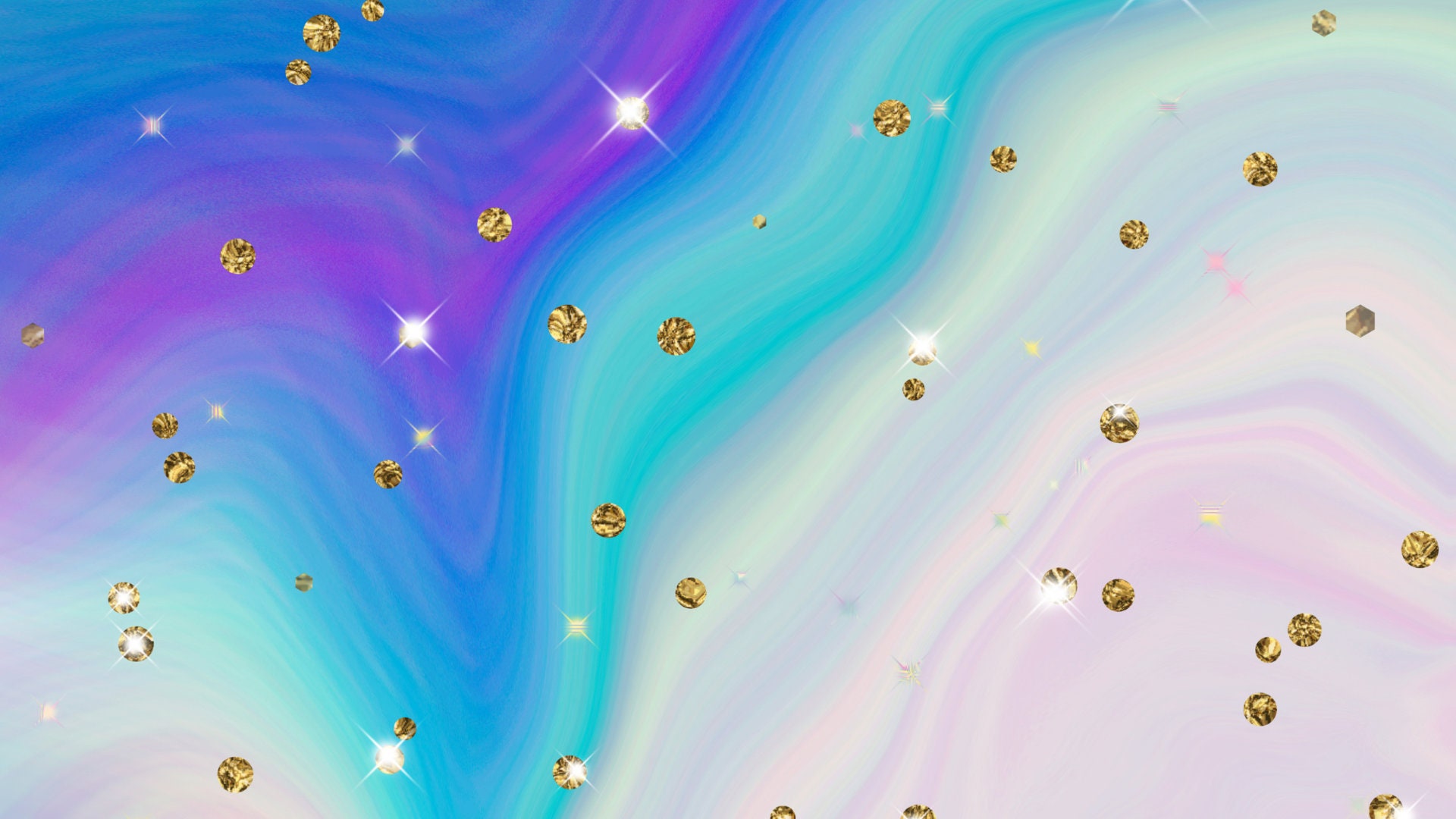 Glitter Unicorn Digital Paper, Unicorn Pattern, Unicorn Paper Pack ...