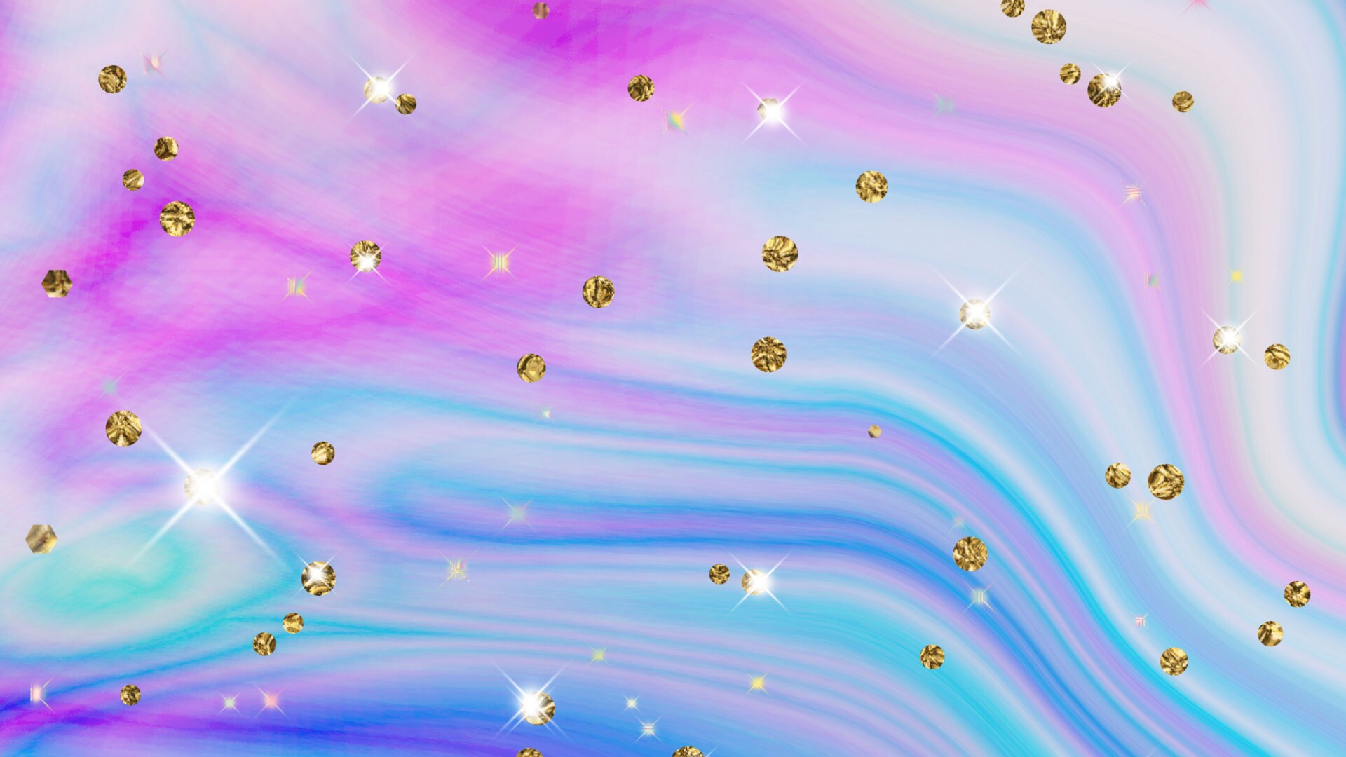 Glitter Unicorn Digital Paper, Unicorn Pattern, Unicorn Paper Pack ...