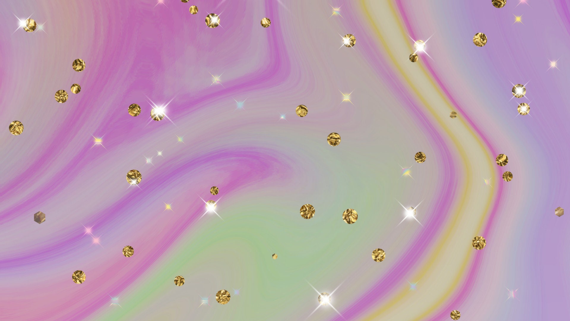 Glitter Unicorn Digital Paper, Unicorn Pattern, Unicorn Paper Pack ...