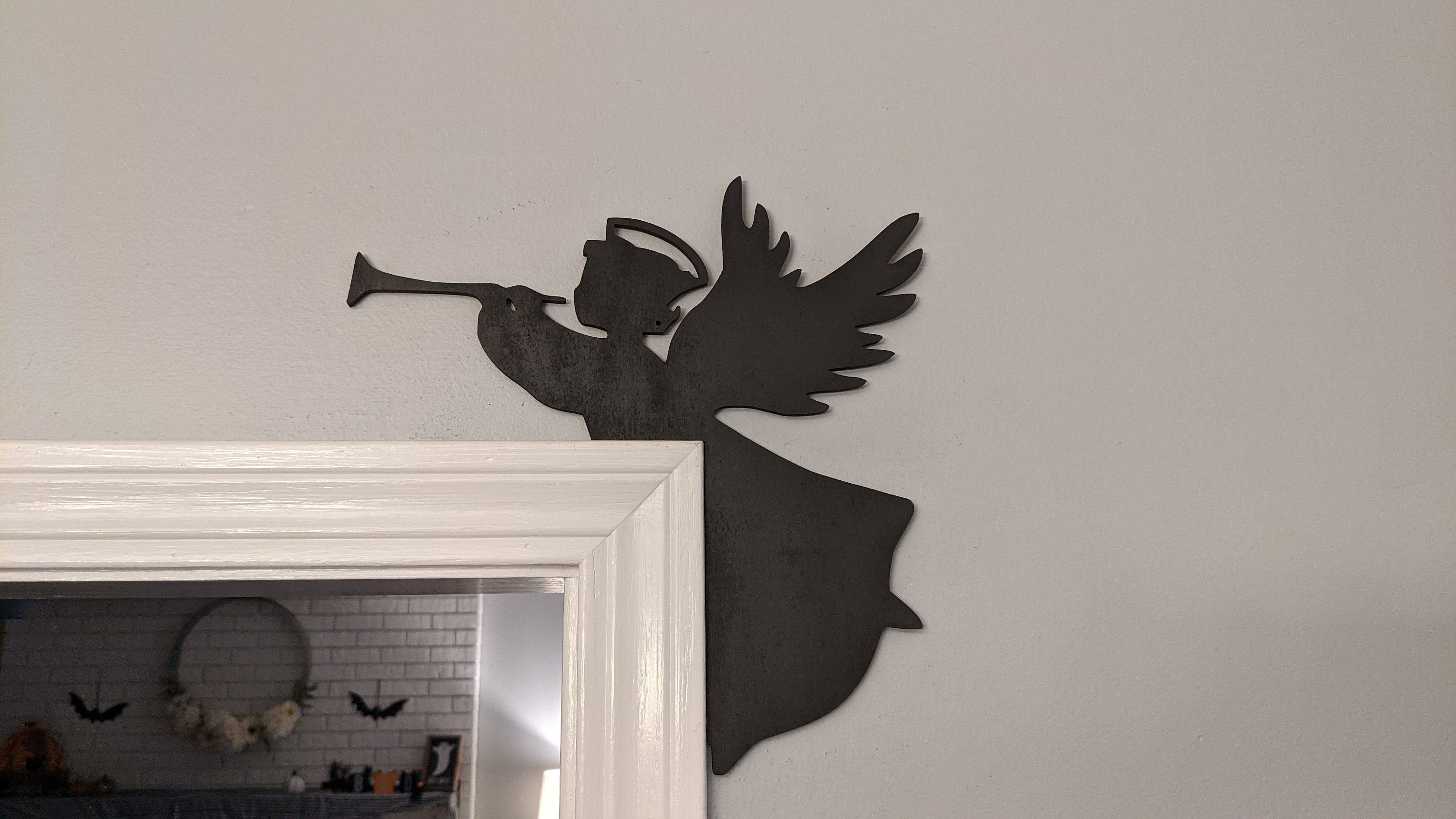 Christmas Angel Door Frame Corner Trim Topper - Etsy