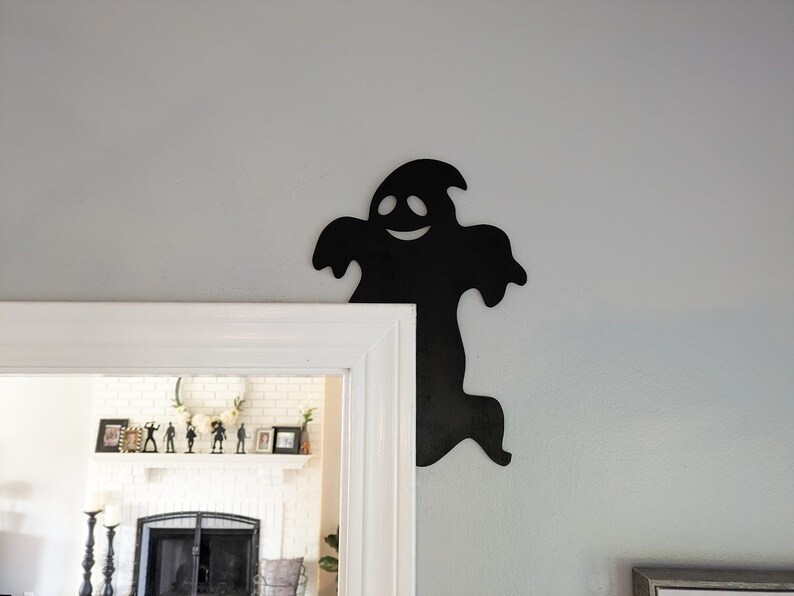 Halloween Ghost Door Frame Corner Trim Topper - SVG Digital - Etsy