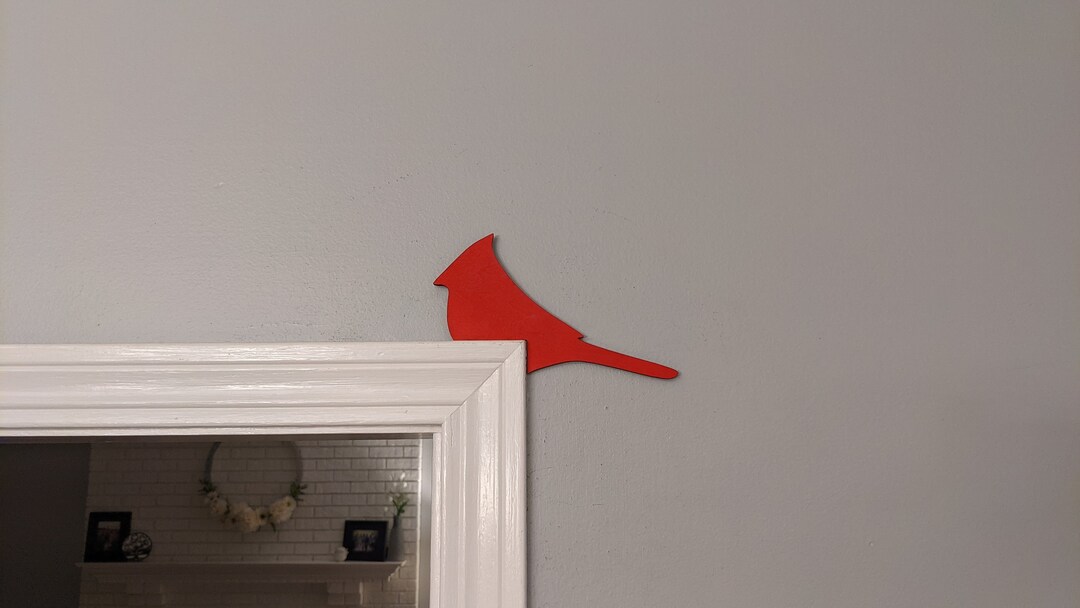 Cardinal Door Frame Trim Corner Topper SVG Digital File - Etsy