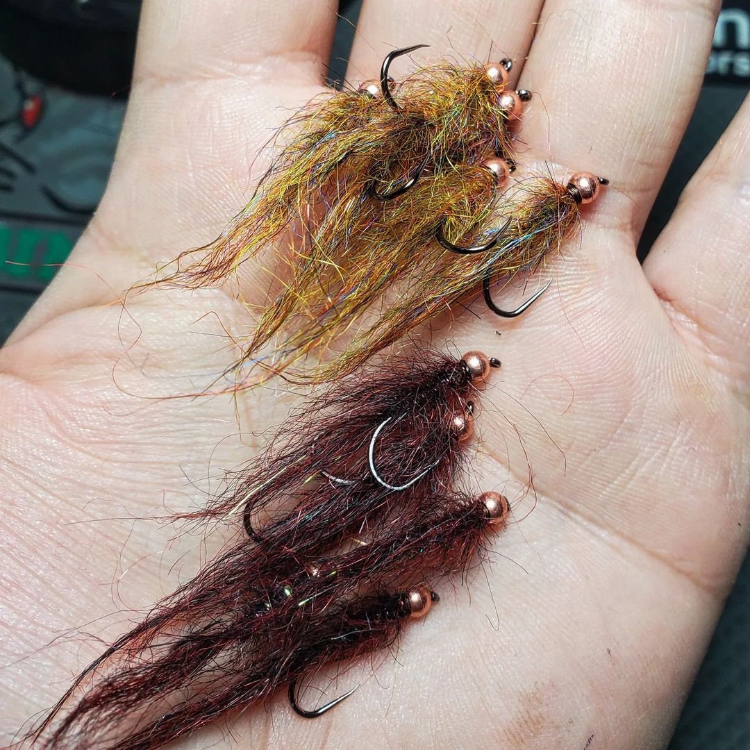 3x Mega Simi Seal Leech Trout Flies (lakes & Streams) - Etsy