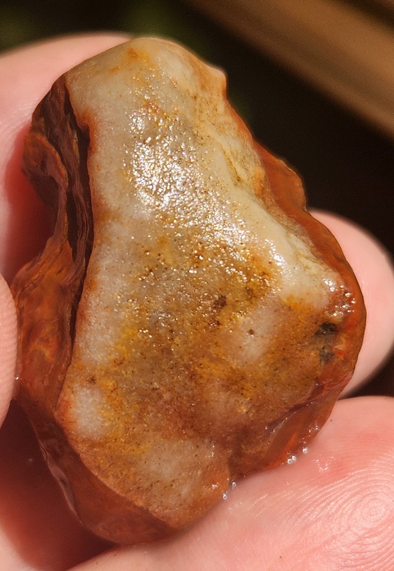 Lake Superior Agates Red and Waxy White Quartz .6 Oz. Rough - Etsy