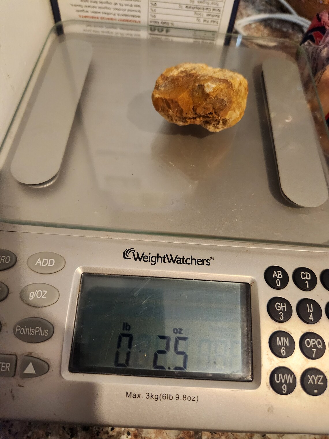 Chert/flint Limonite Agate With Bands Rough 2.5 Oz. - Etsy