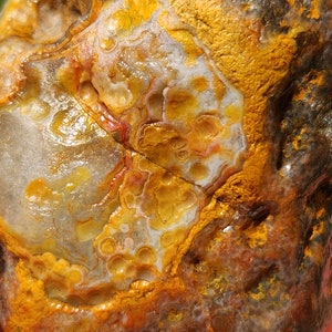 AMAZING Find Water Level Amethyst and Limonite Full Nodule With Peel ...