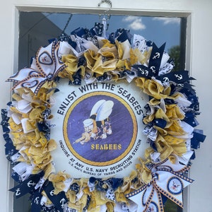 Seabees Wreath - Etsy