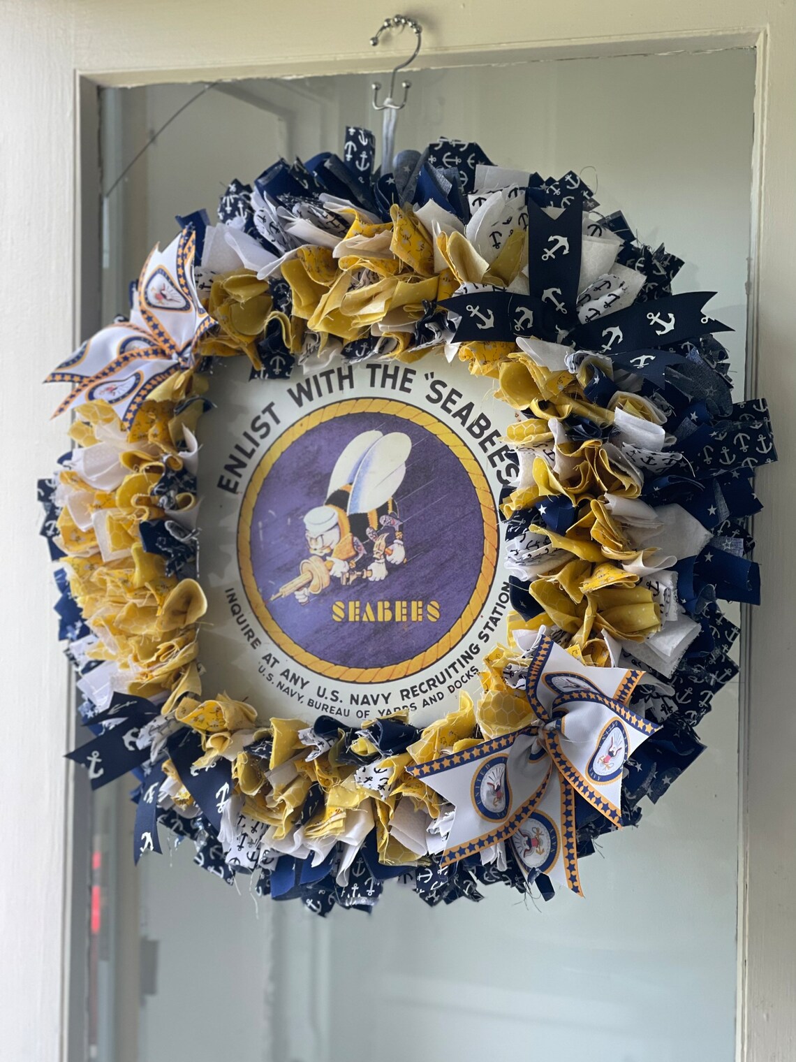 Seabees Wreath - Etsy