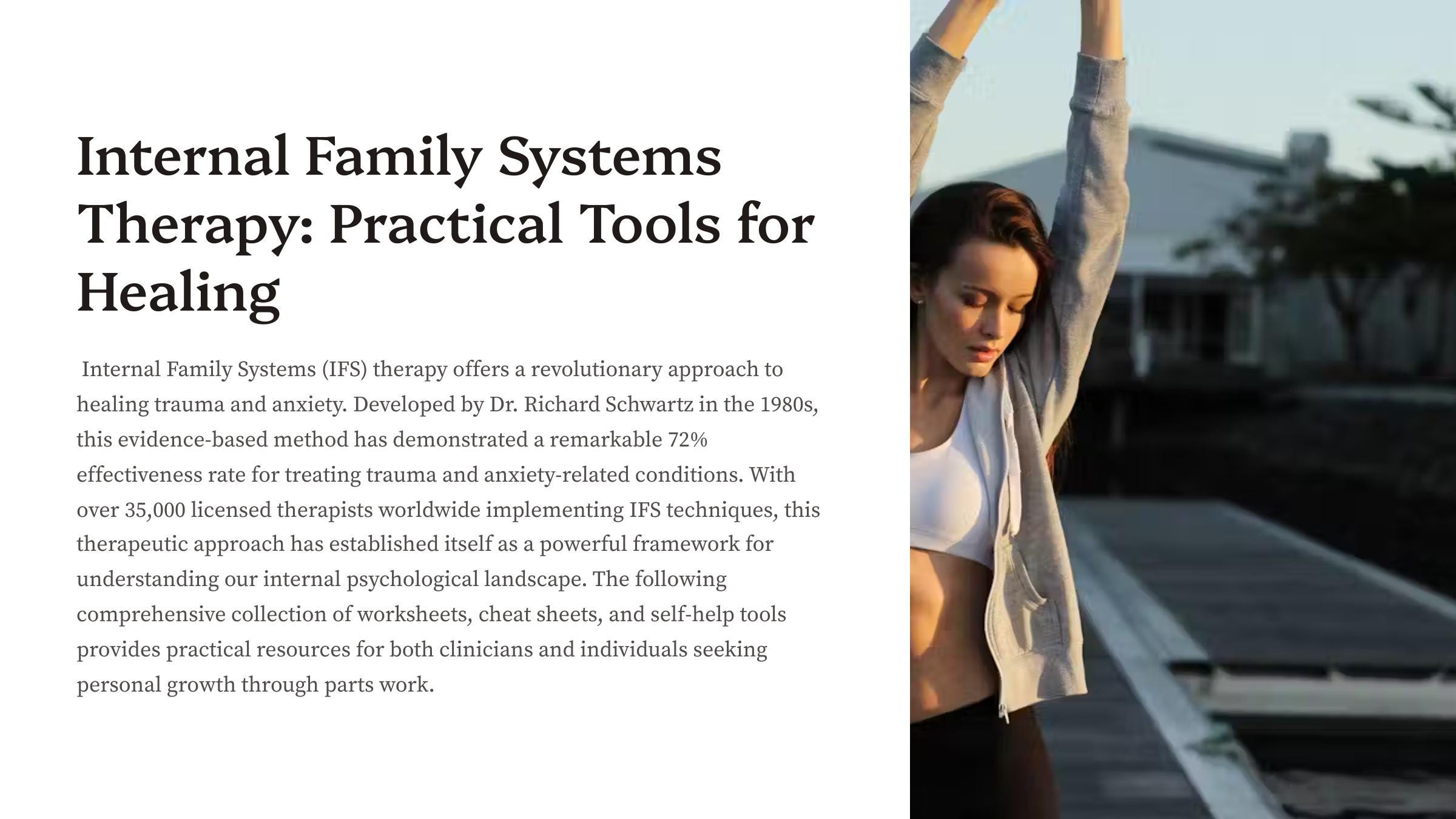 Internal Family Systems PDF Workbook, Digital Therapy Guide, IFS Ebook ...