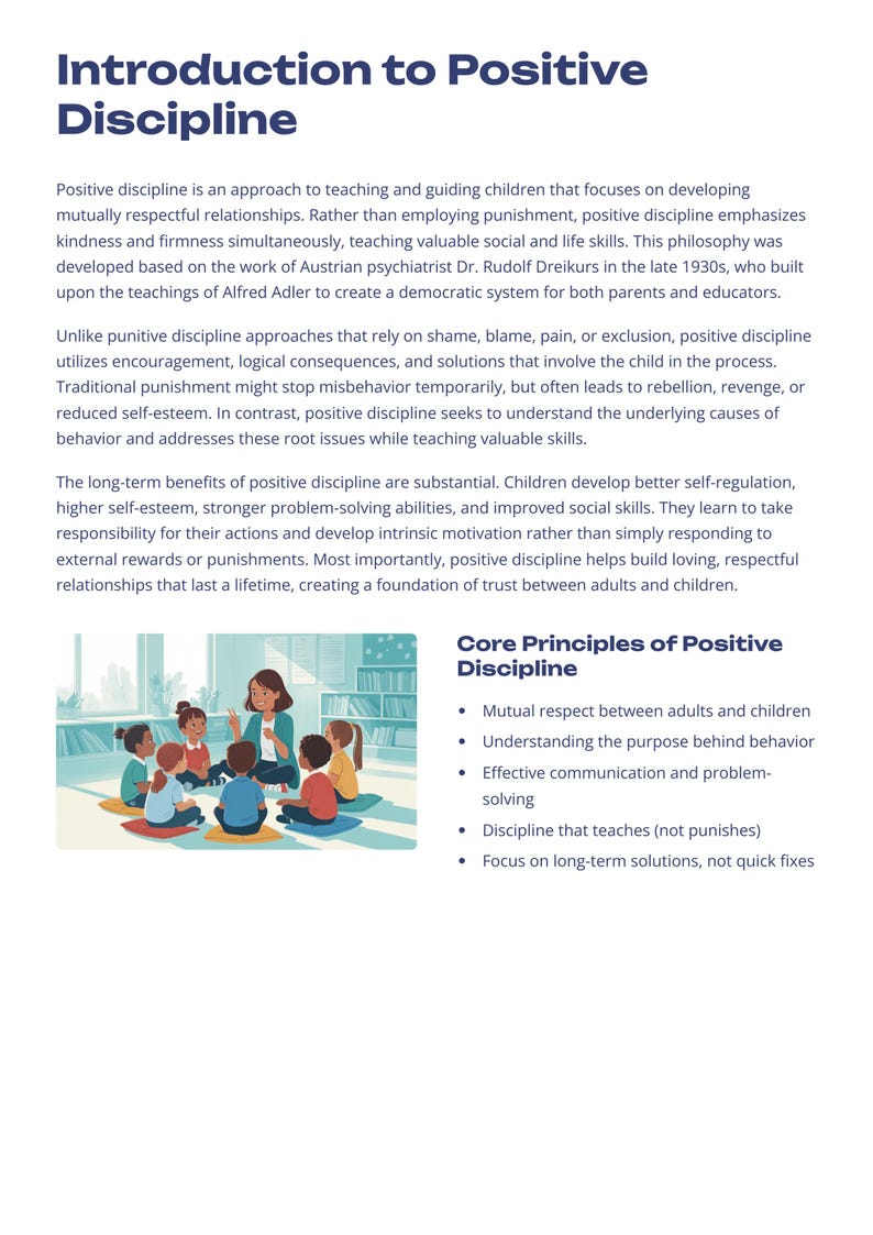 Positive Discipline Parenting Tools, Child Guidance, Family Discipline ...