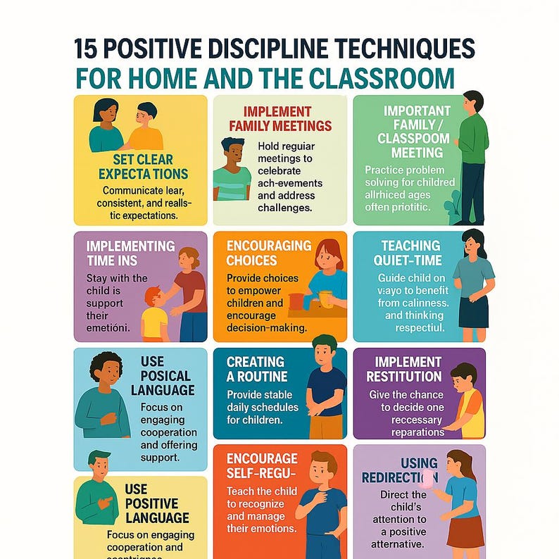 Positive Discipline Parenting Tools, Child Guidance, Family Discipline ...