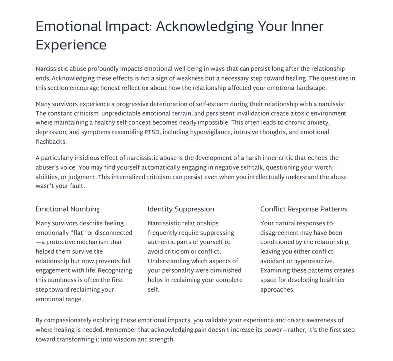 Narcissistic Personality Disorder,narcissistic Abuse, Therapy Questions ...