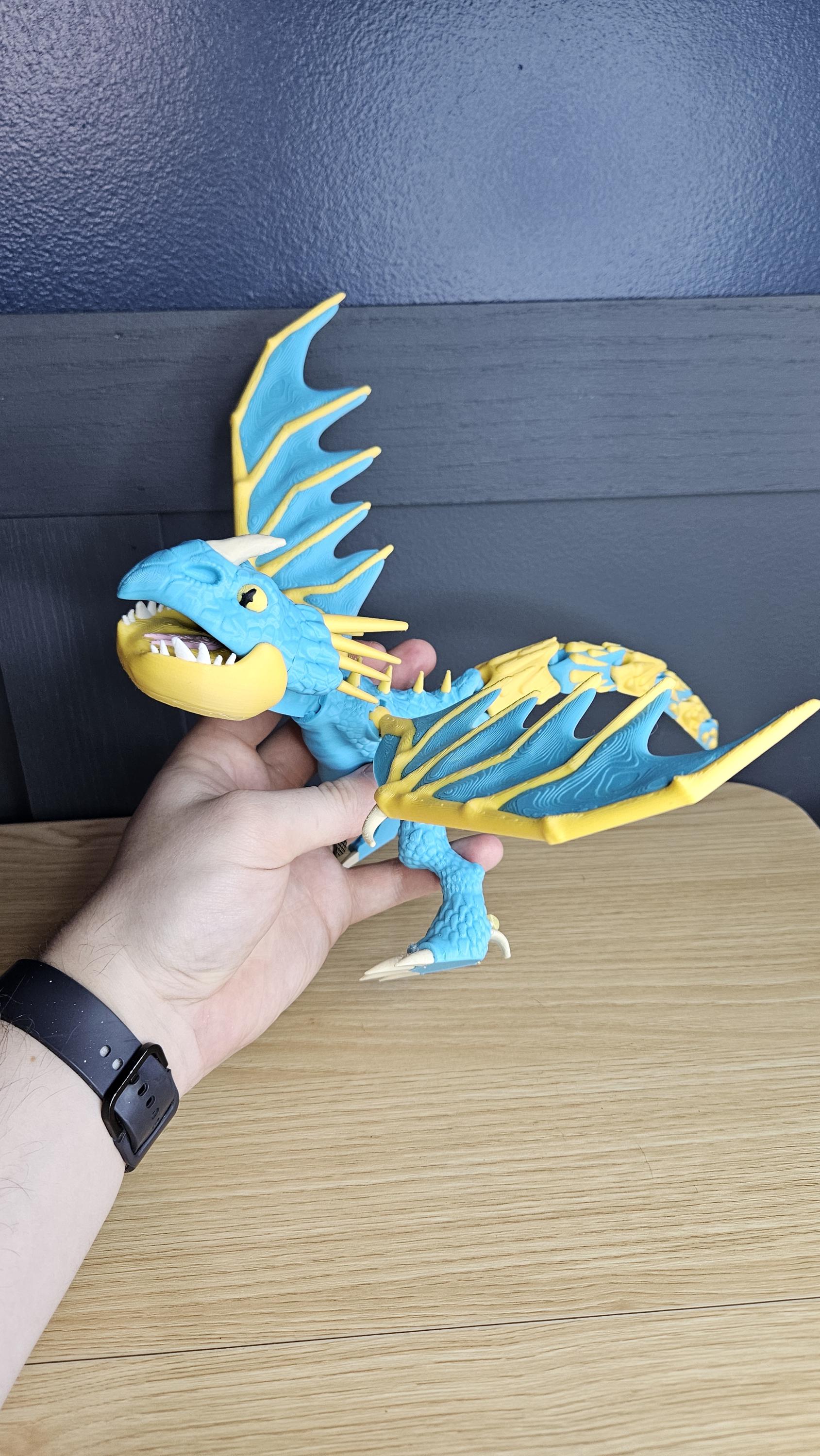 Deadly Nadder (stormfly) 3D Printed Dragon Toy | How to Train Your ...