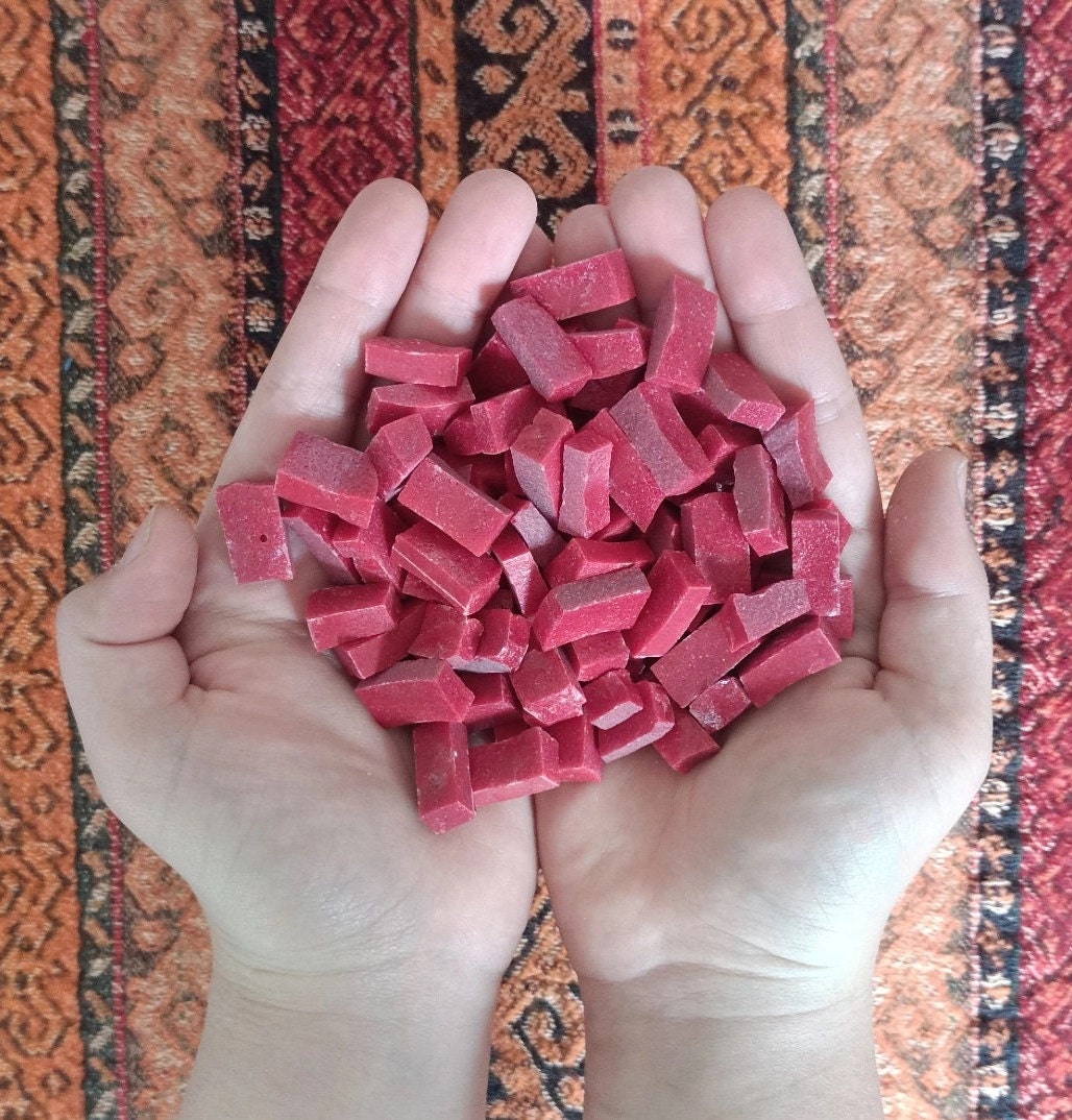Cherry Red Smalti Tiles | 200 Gram | Turkish Smalti, Mosaic Glass ...