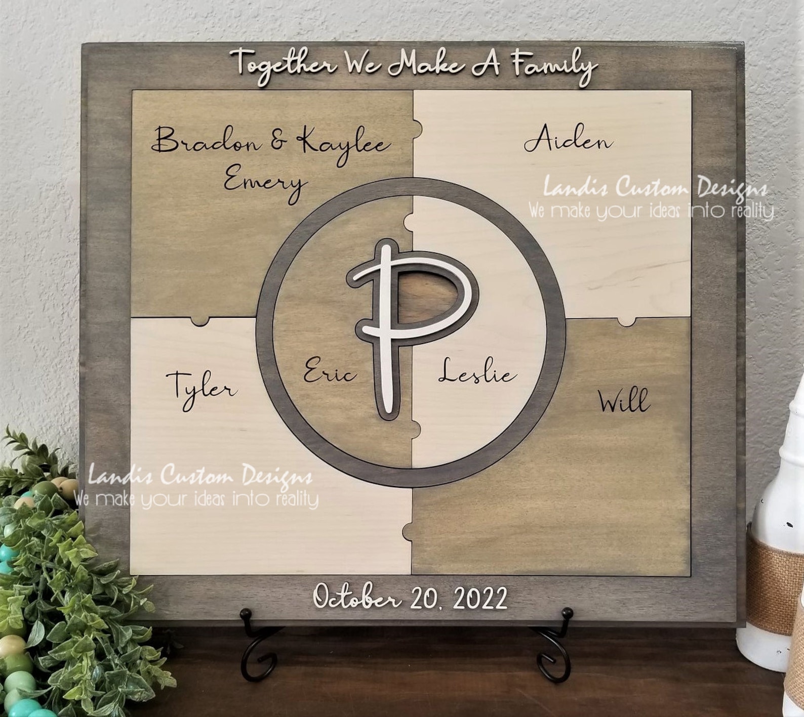 Unity Puzzle, Family Puzzle, Blended Family Puzzle, Unity Alternative ...