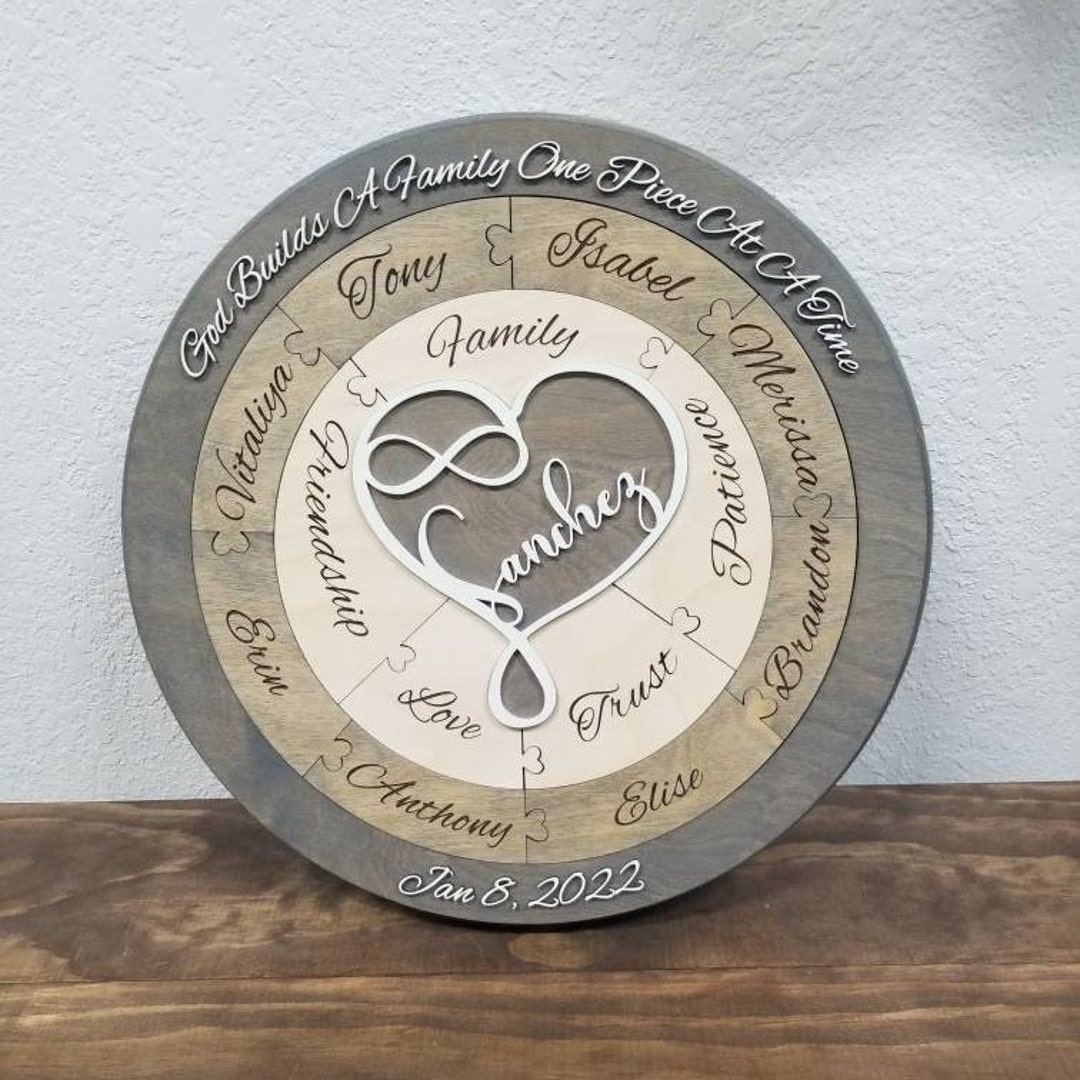 Unity Ceremony, Puzzle Style, Excellent for Blended Families, Wedding ...