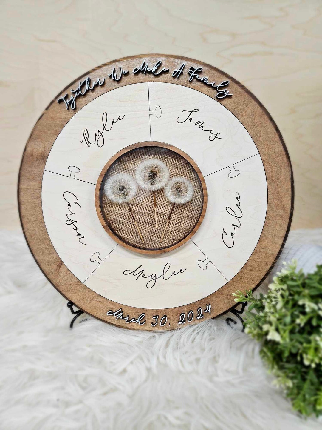 Unity or Family Puzzle, Blended Family, Unity Alternative, Wedding ...