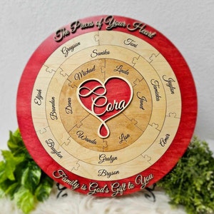 Unity Ceremony, Puzzle Style, Excellent for Blended Families, Wedding ...