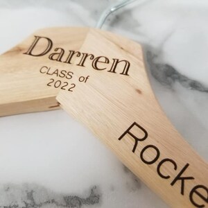 Personalized Graduation Hanger, Excellent for High School Graduates or ...