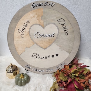 Unity / Family Puzzle, Blended Family, Unity Alternative, Wedding ...