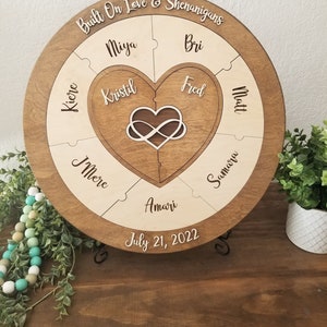 Unity Wedding Puzzle, Blended Family, Unity Alternative, Wedding ...